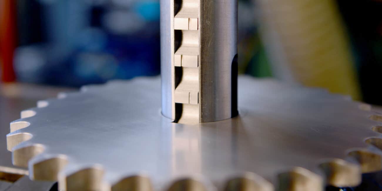 Spiebaan steken - Machinefabriek Tjonk